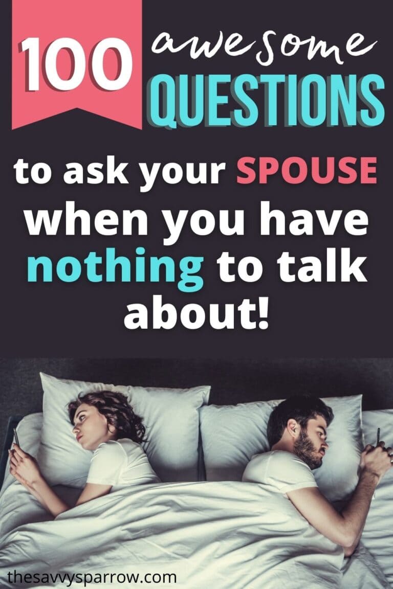 100 Questions to Ask Your Spouse (Funny, Deep, & Intimate!)