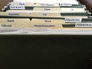 Organize Paperwork: How to Setup a Filing System for Family Papers