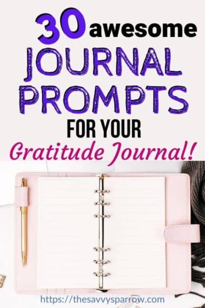How to Start a Gratitude Journal - Plus Daily Journal Prompts!