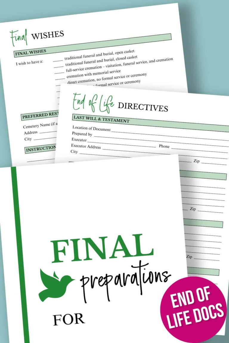 I Made this Emergency Binder After I Almost Died - You Need one too!