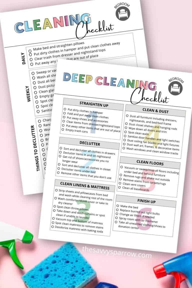 These Kitchen Cleaning Checklists May Inspire You to CLEAN!