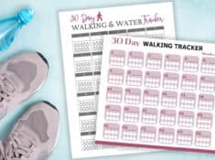 Free Printable Walking Log - Track Steps, Miles, or Time Walked!
