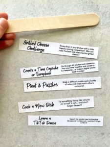 Make your Own Date Jar with These Ideas - Free Printable List!