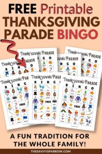 Macy's Thanksgiving Day Parade BINGO - Free Printable Bingo Cards!