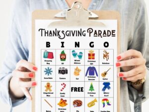 Macy's Thanksgiving Day Parade BINGO - Free Printable Bingo Cards!