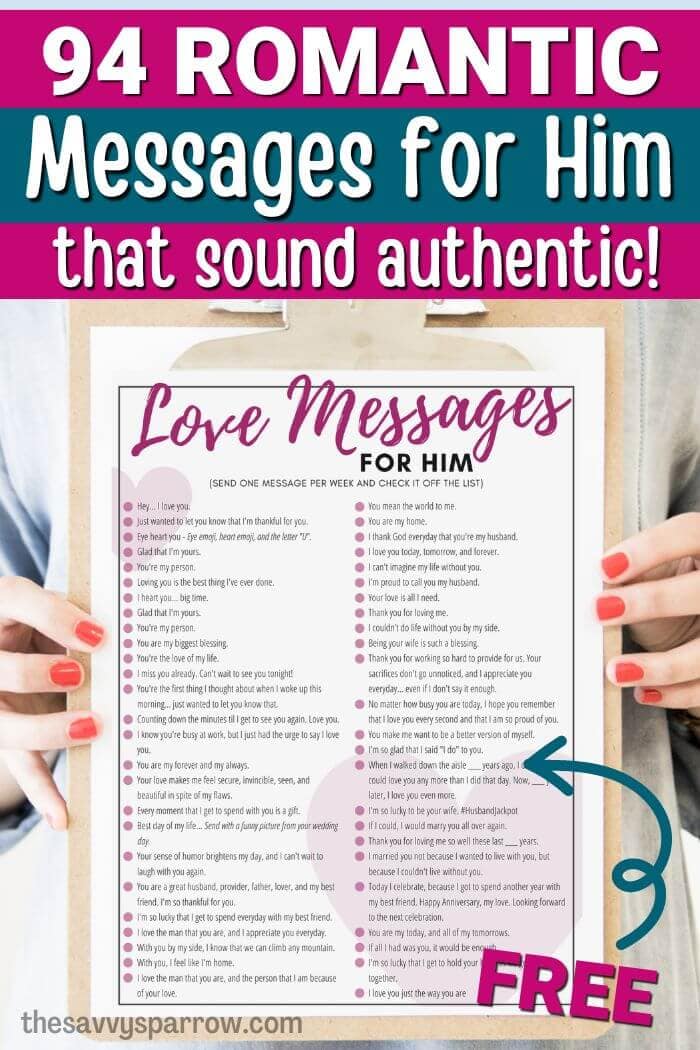 94 Love Messages for Your Husband (That Sound Authentic)