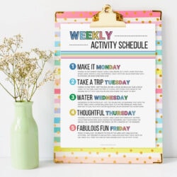 The Ultimate Summer Planner - Cute Printable for Summer Plans!