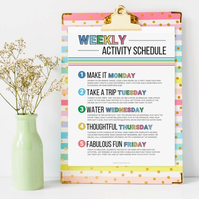 The Ultimate Summer Planner - Cute Printable for Summer Plans!