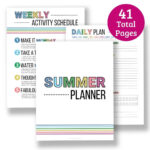 The Ultimate Summer Planner - Cute Printable for Summer Plans!