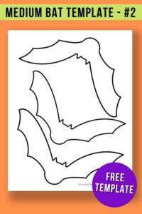 Free Bat Template Printable - Cut Out for Crafts and Decor