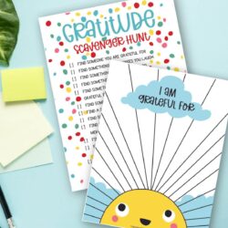 10 Awesome Gratitude Activities for Kids & Free Printable Worksheets!