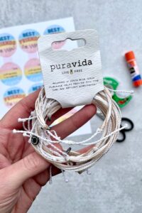 Printable Friendship Bracelet Gift Tags - Cute Teen Friend Gifts!