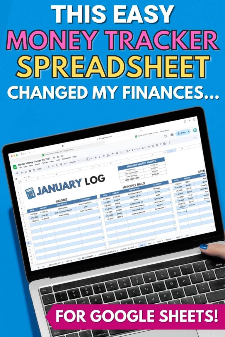 The Personal Finances Spreadsheet to Get Your Money on Track!