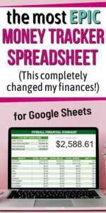 The Personal Finances Spreadsheet to Get Your Money on Track!