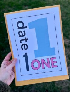 A Year of Dates - 12 Fun Pre-Planned Date Ideas with Printables