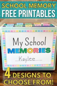 Free Printable First Day of School Interview - PreK to 12th Grade!