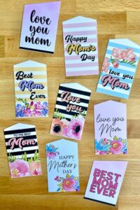 Happy Mother's Day Tags - 18 Free Printable Gift Tags