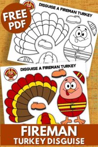 Free Printable Turkey in Disguise Templates to "Hide a Turkey"