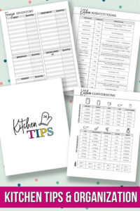 Printable Recipe Binder and Meal Planner to Make Dinner Easy!