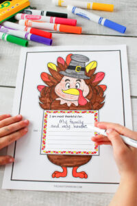 "I am Thankful for" Printables - Free Thanksgiving Writing Activities