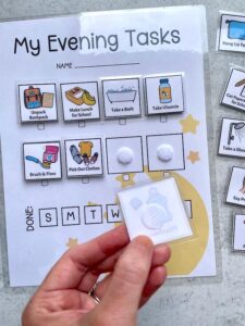 Bedtime Routine Chart for Kids - Easier Nights are Possible!
