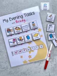 Bedtime Routine Chart for Kids - Easier Nights are Possible!