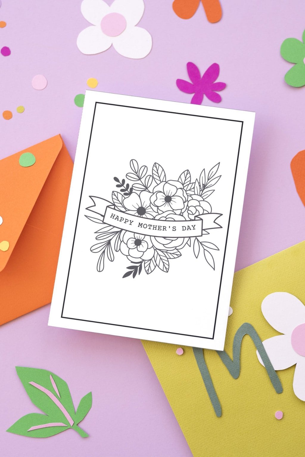 28 Easy Homemade Mother's Day Cards for Kids to Make - The Savvy Sparrow