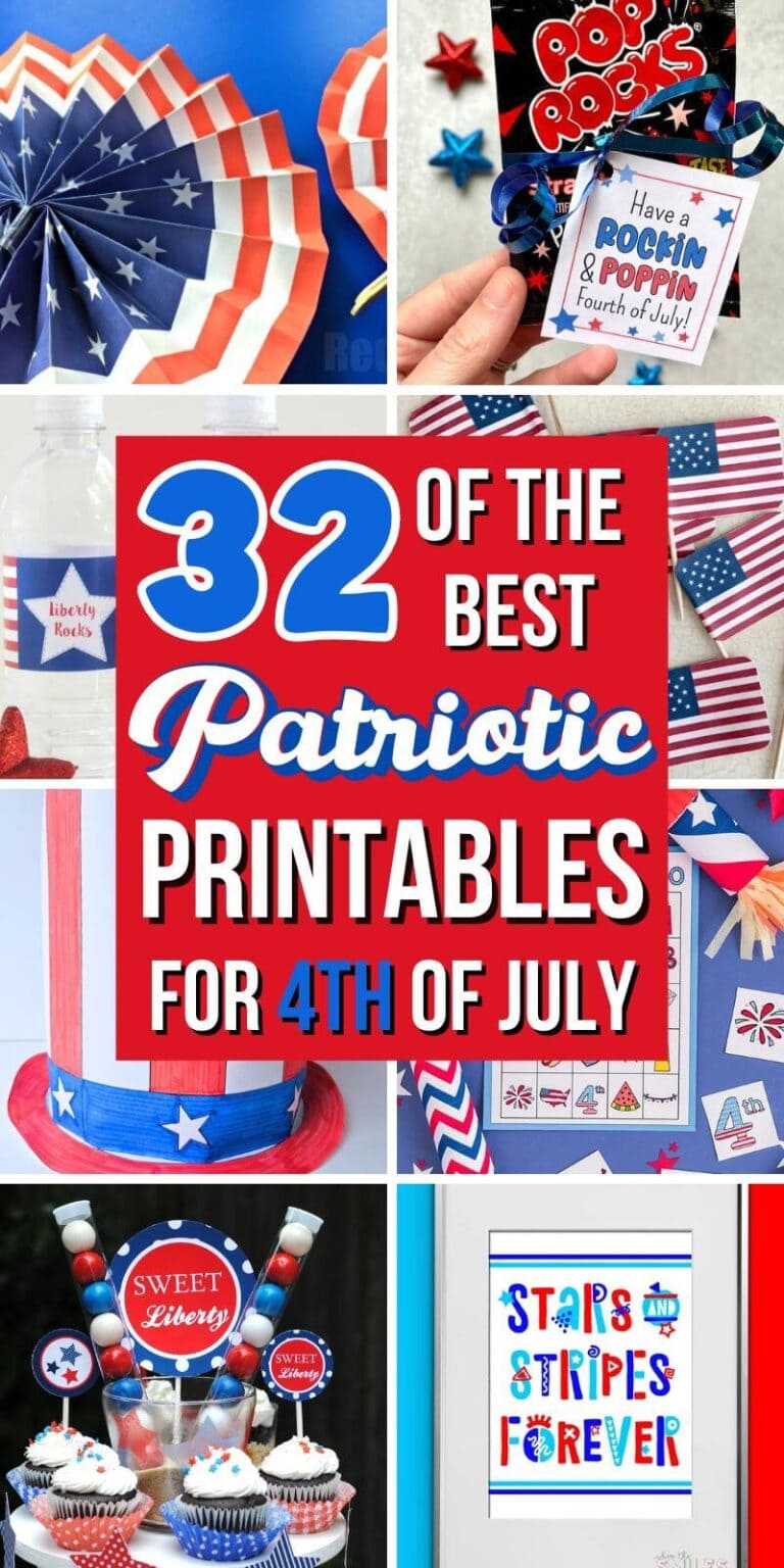 Free 4th of July Printables for Your Patriotic Party