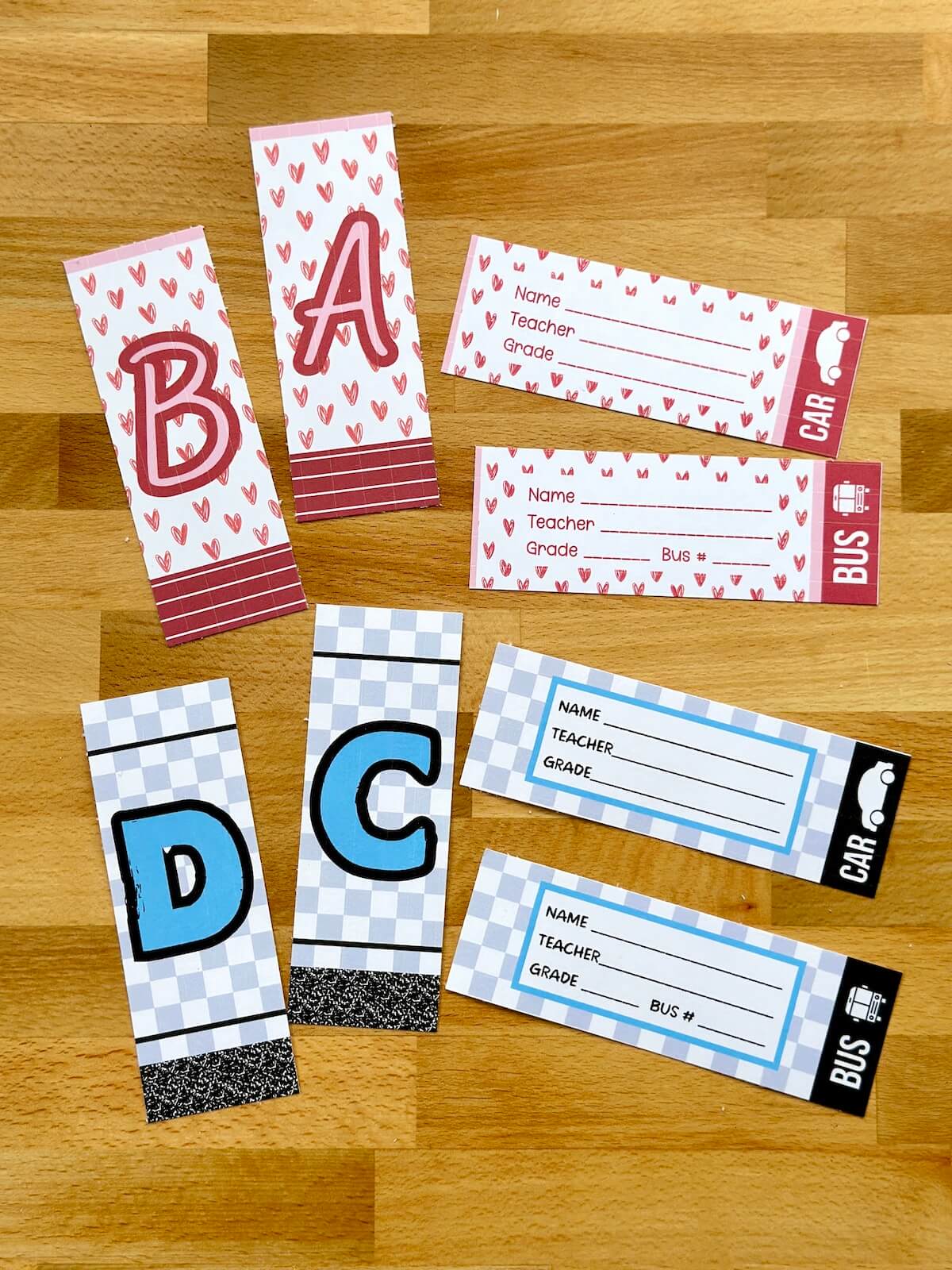 Free Printable Backpack Tags for Kids - The Savvy Sparrow