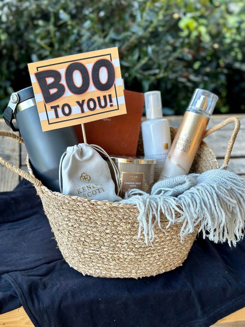 Boo Basket Ideas and Free Printable Gift Tags - The Savvy Sparrow