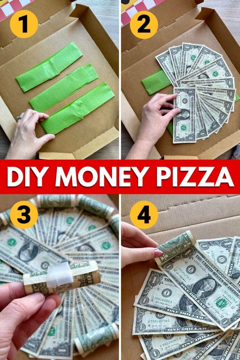 Pizza Box Money Gift - Great Way to Give Cash as Gifts!