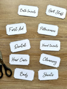 Free Printable Storage Basket Labels - Customize the Template!