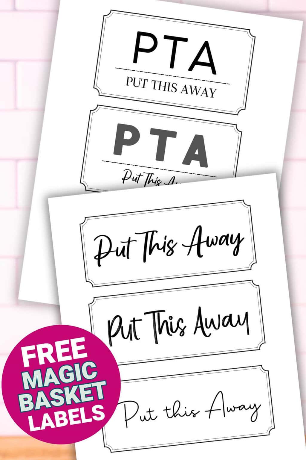 The 2 Minute Basket Hack for a Clean House (Magic Basket Method)