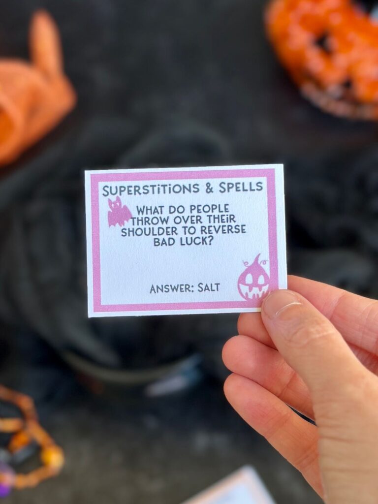 Halloween Trivia Game - Free Printable Questions Cards
