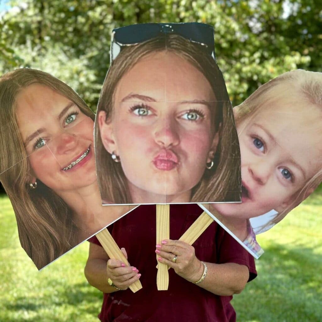 DIY Big Head Cutouts for Under $3 - Funny Big Face Signs