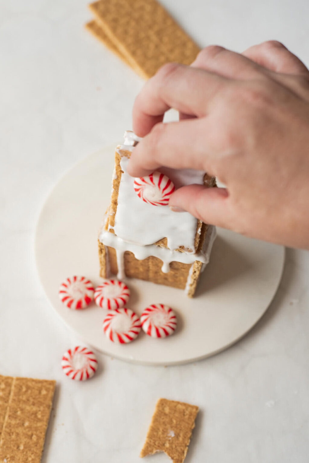 Graham Cracker Gingerbread Houses - Easier than the Classic!