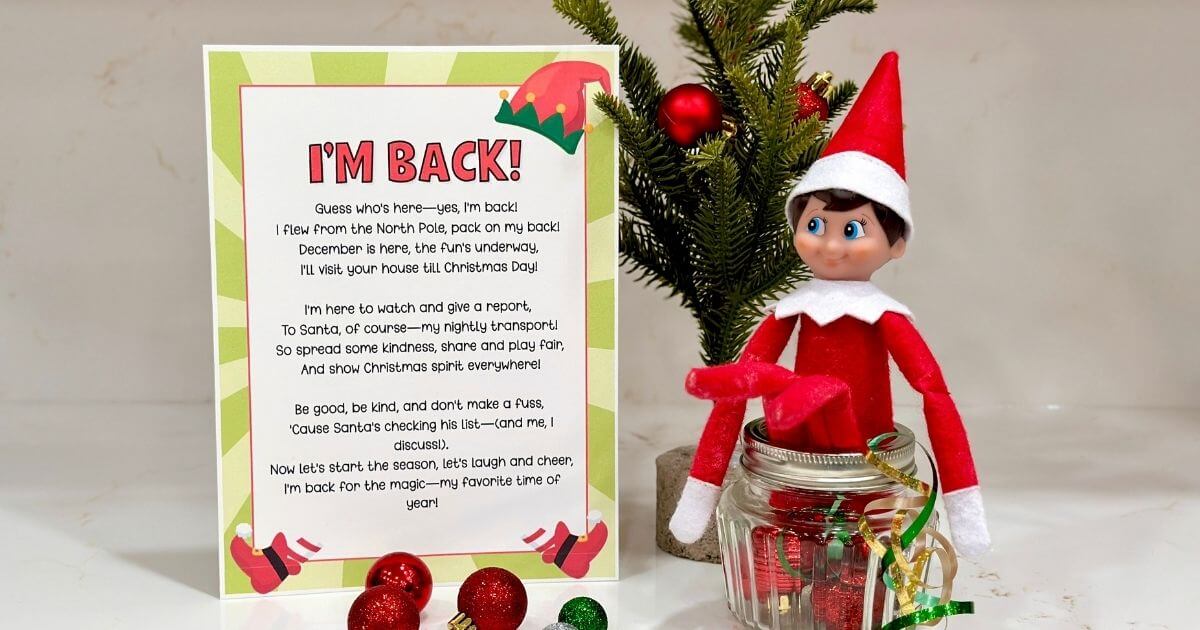 Free Printable Elf Arrival Letters (Great for Last Minute Ideas)