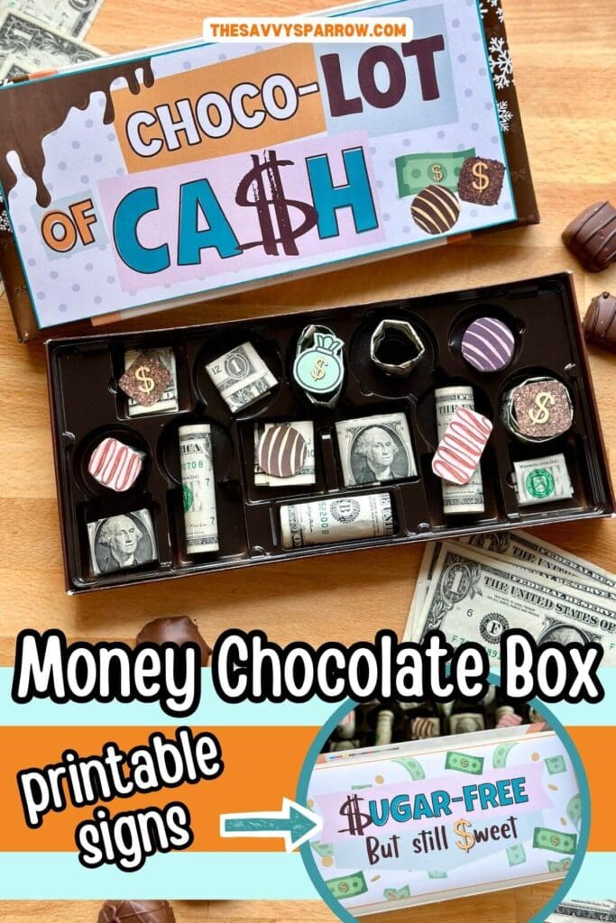 Chocolate Box Money Gift - A "Choco-Lot" of Cash Gift Idea!